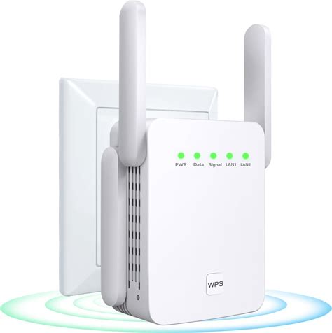 Amazon Com WiFi Repeater WiFi Extender Wi Fi Signal Booster Amplifier For Home Cover Up To