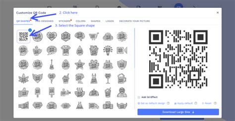 How To Create A Square QR Code Instead Of A Circular QR Code QRCodeChimp Support