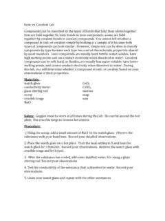 Ionic Vs Covalent Lab Ions Are Held Together By Ionic Ionic Vs Covalent Lab Ions Are Held