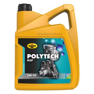 Comprar Kroon-Oil Poly Tech MSP 5W-40 En Stock! Envío 24 horas!