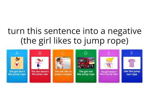 Posetive Negative And Interrogative Questionário