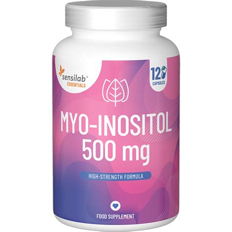 Essentials Mioinositol Cápsulas 500 Mg Sensilab