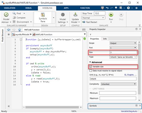 Why Does Reading Data From The Dspasyncbuffer Object Give A Dimension Mismatch Error In Matlab