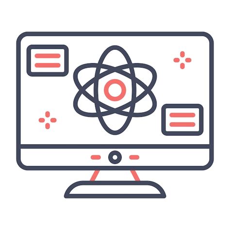 Premium Vector Quantum Computing Vector Illustration Style