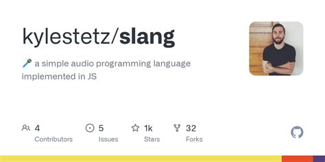 Github Kylestetzslang 🎤 A Simple Audio Programming Language
