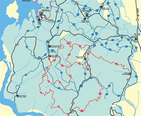 Uwharrie National Forest Map Uwharrie National Forest Topo Map In