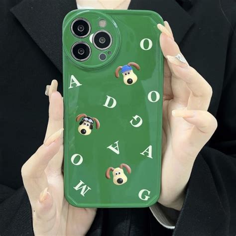 귀여운 레터링 아이폰 그로밋 알파벳 케이스 14 13 12 11
