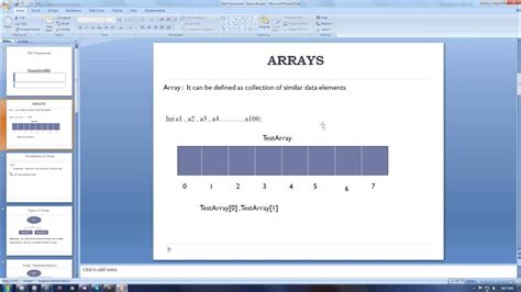 beginners arrays in c by ravinder gattu youtube