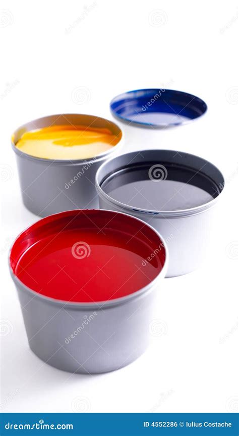 Offset Printing Ink Stock Photo Image Of Printing Blue
