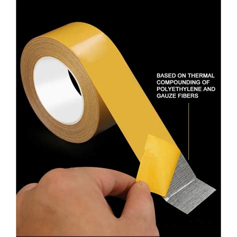 Jual Liolio Double Tape Kain Dua Sisi 5m Lakban Dua Sisi Kain Shopee Indonesia