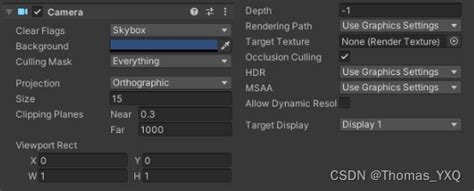 Unity3d Urp渲染管线实战教程系列：12urp渲染管线摄像机核心机制剖析urp 摄像机 Csdn博客