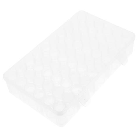 Worgeous 60 Slots Seed Storage Organizer Plastic Seed Saving Box With