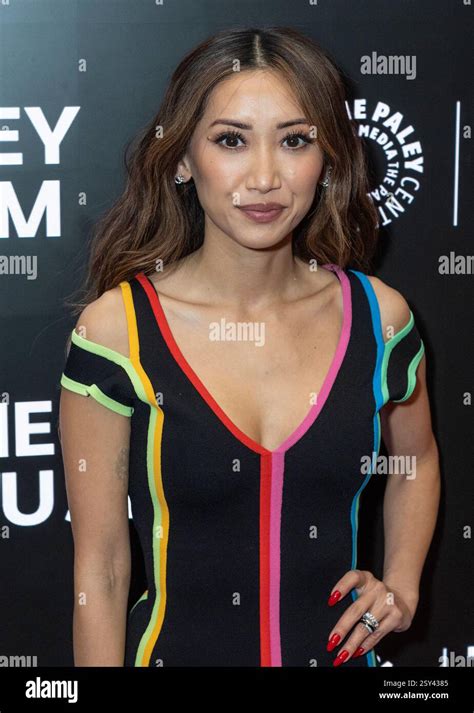 New York Ny February 26 2025 Brenda Song Wearing Dress By