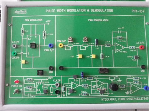 phy 157 pulse width modulation and demodulation trainer at ₹ 4700