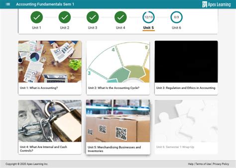 apex learning courses pdf