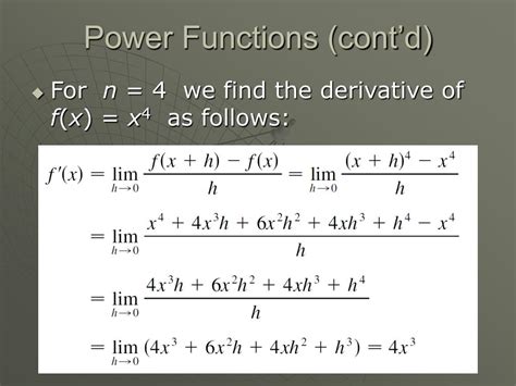 Ppt Section 3 1 Derivatives Of Polynomials And Exponential Functions Powerpoint Presentation