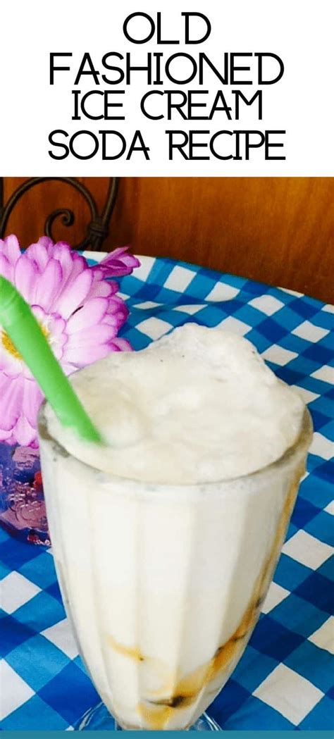 Vanilla Ice Cream Soda Recipe Organized Island
