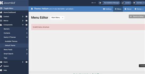 Menu Manager Throws Deprecated Error In Php 81 · Issue 3073 · Gantry