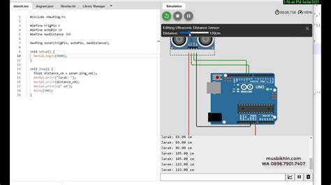arduino uno ultrasonic hc sr04 ping youtube