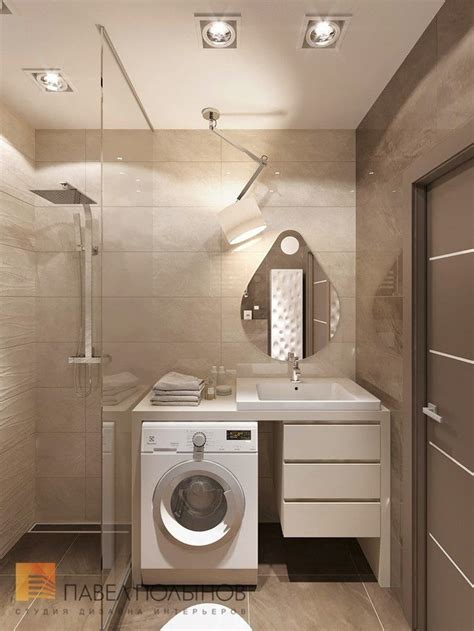 Фото ванная комната из проекта «Дизайн квартиры студии в современном стиле … Ремонт небольшой