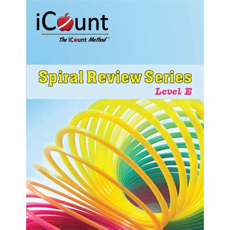 spiral review series level e spiral review series icount method