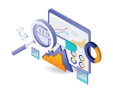 Premium Vector Seo Analysis Cycle Diagnostic Analyst