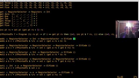 elfcode monad in haskell advent of code day 19 youtube