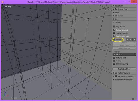 How To Create A 3d Grid Floor 2 By Rickyblender Basics And Interface Blender Artists Community