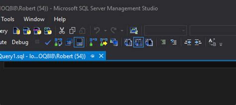 SQL Server Management Studio Dark Theme SQLServer Info
