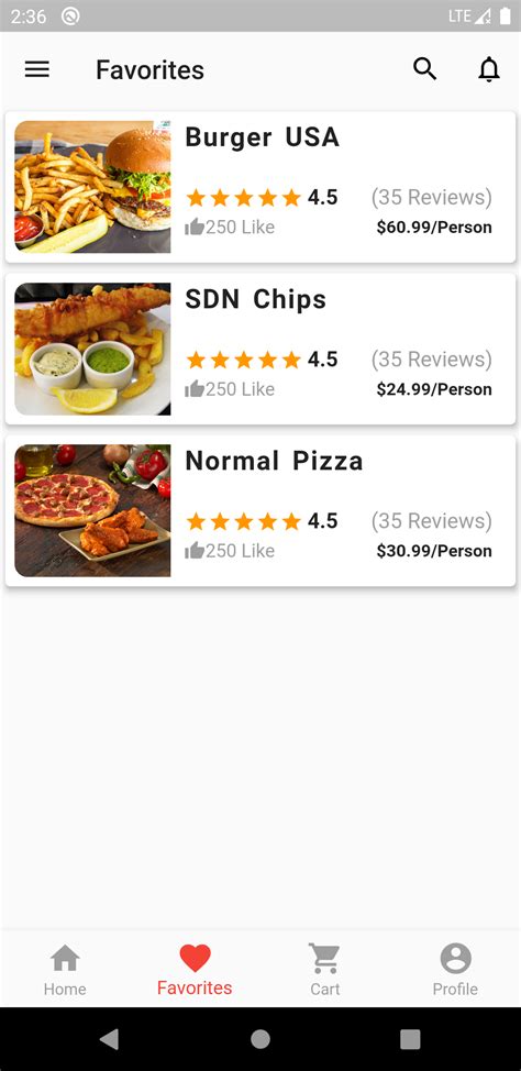 Github Maielhady55restaurant App Restaurant App With Ui Linking The App With Firebase And
