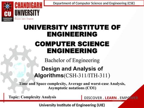 Ppt 12 Complexity Analysispptdgdsfgff Ppt