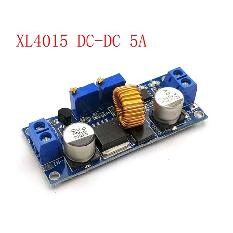 Cc Cv 5a Carregador De Lítio Placa Xl4015 Ajustável 6 38v Para 1 25 36v