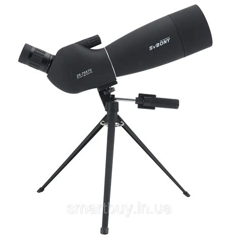 Купить Монокулярный телескоп SVBONY SV28 25-75x70 Black, цена 4777 ...