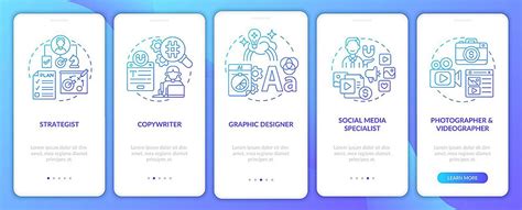 Blue Onboarding Mobile App Screen Depicting The Ptsd Criteria Vector Illustration Therapy