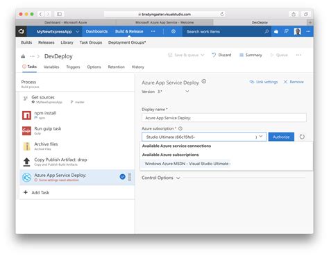 Configure Cicd For Node Application With Azure Pipelines Azure
