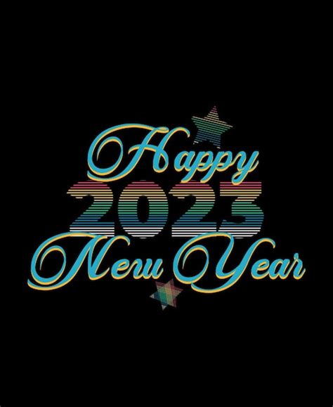 Premium Vector New Year 2023 T Shirt Design