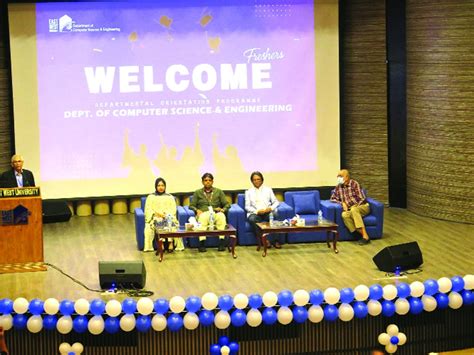 East West University Welcomes Freshers For Summer Semester The Asian Age Online Bangladesh