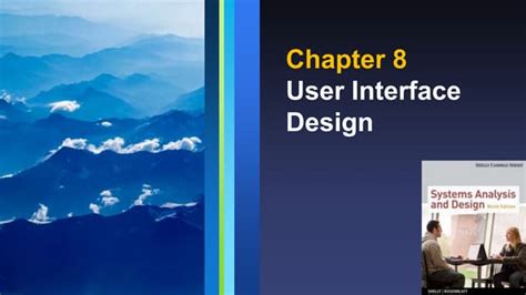 Chapter 8 User Interface Design Pptx