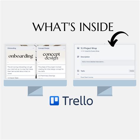 Trello Client Design Project Board For Interior Designers Etsy