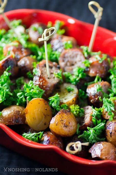 Bbq Potato Sausage Appetizer Recipe