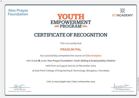 Pradum Pal On Linkedin Ictacademy Ictacademy