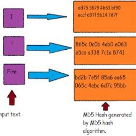How Md5 Algorithm Works Download Scientific Diagram
