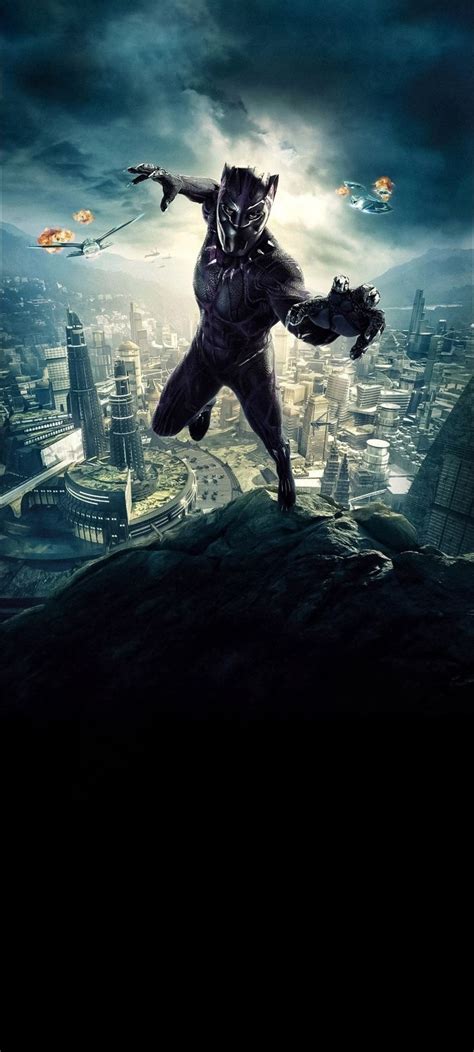 Black Panther 2018 Textless Movie Poster Black Panther Marvel