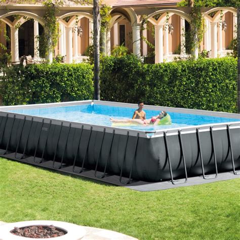 Intex Ultra Xtr Frame Rectangular Pool 9 75 X 4 88 X 1 32m Intex Singapore