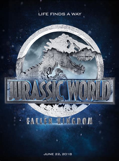 Jurassic World Fallen Kingdom Logo Fan Made By Fantomvisual On Deviantart