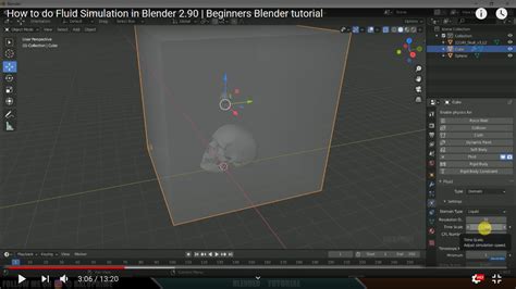 Fluid Simulation Domain I Dont Have The Options Blender Stack