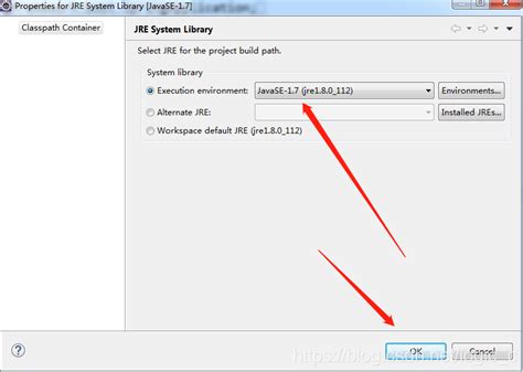 错误：导入项目时，项目环境与编译环境jre版本不符handler Dispatch Failed Nested Exception Is