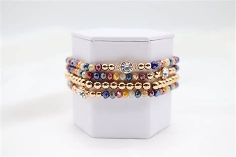Handmade Muti Layered Crystal Necklace Tgi Jewelry