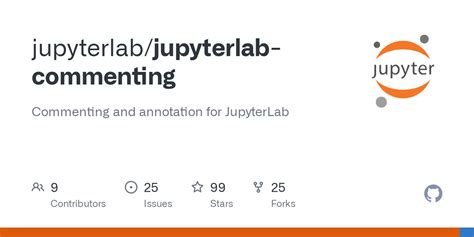 Github Jupyterlabjupyterlab Commenting Commenting And Annotation For Jupyterlab