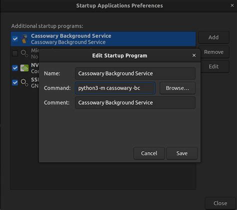 Background Service Fails To Autostart In Ubuntu Issue 110